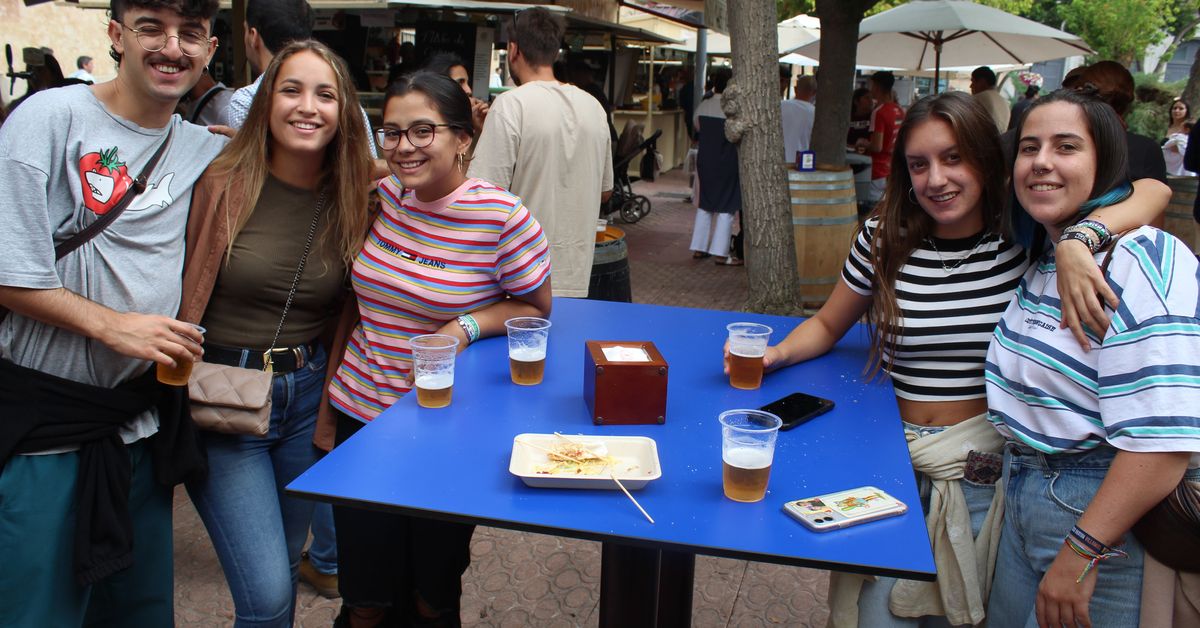Ubicación y pinchos de las casetas de la Feria de Día de Salamanca