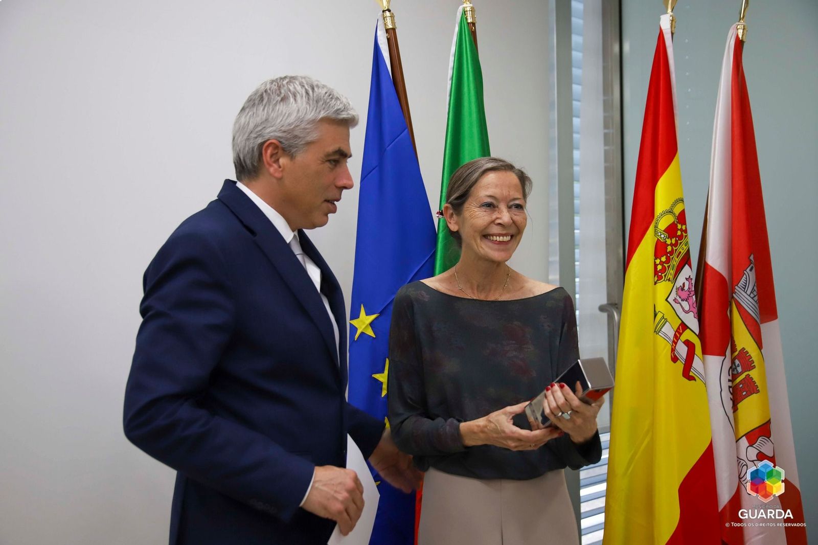 Isabel Soler recibe el Premio Eduardo Lourenço en Guarda