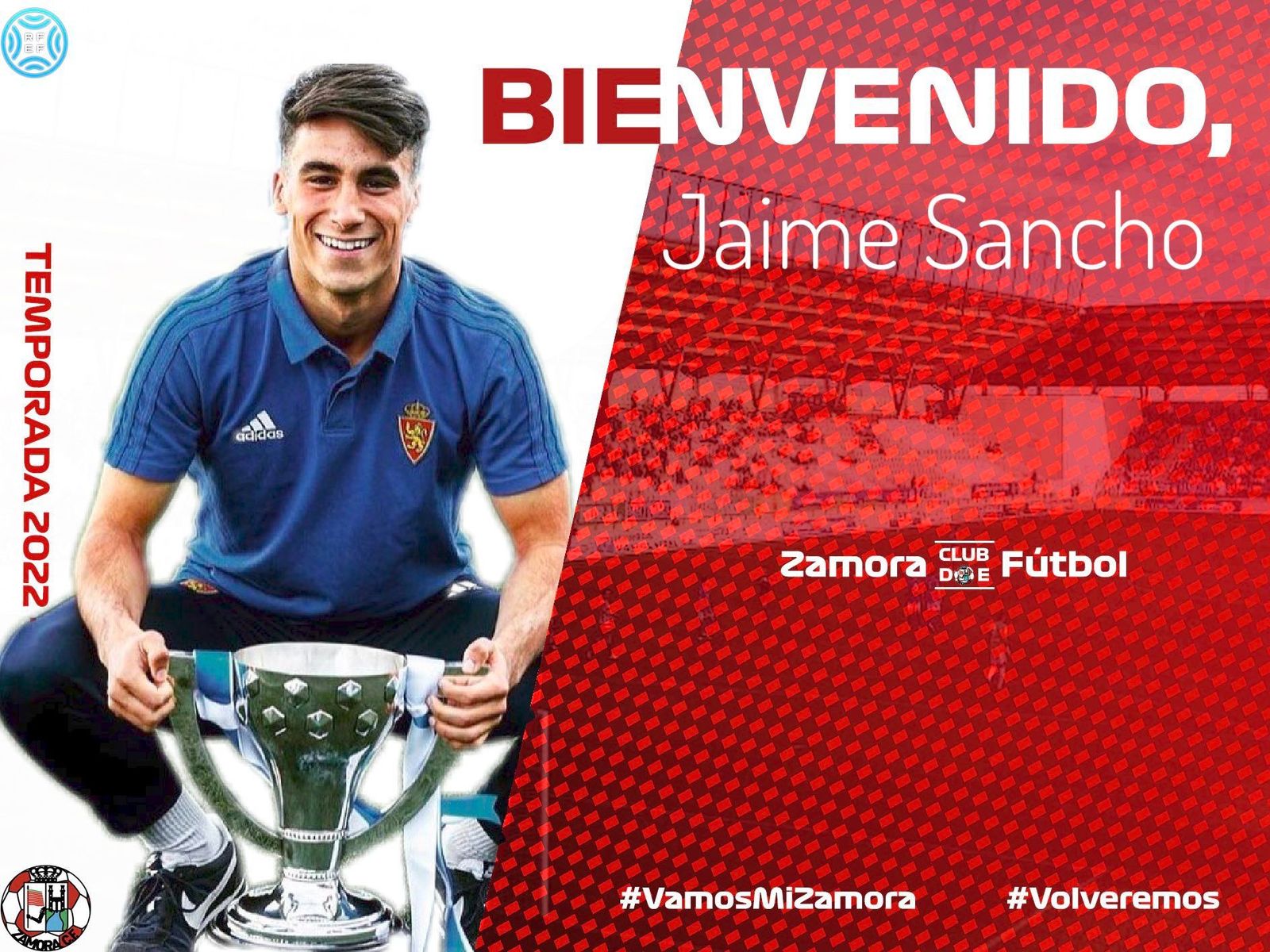 El Zamora CF oficializa el fichaje de Jaime Sancho
