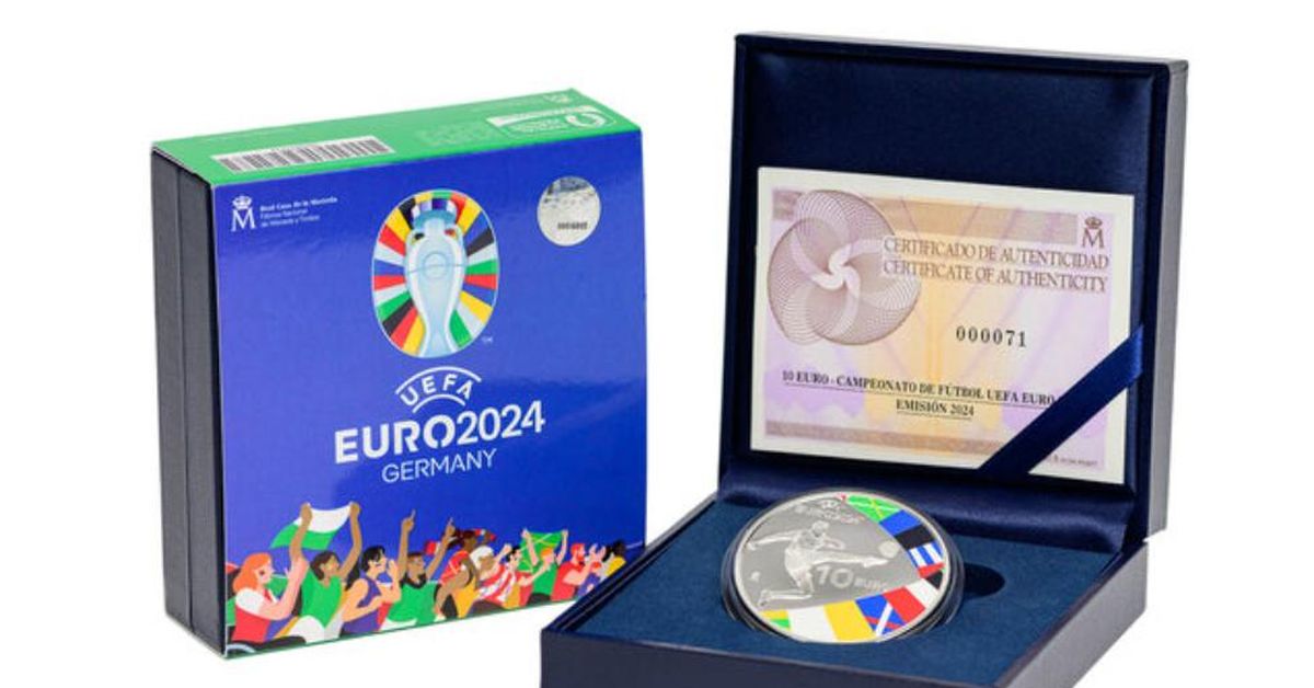 Estas son las monedas de colección de la UEFA EURO 2024 que puedes ...