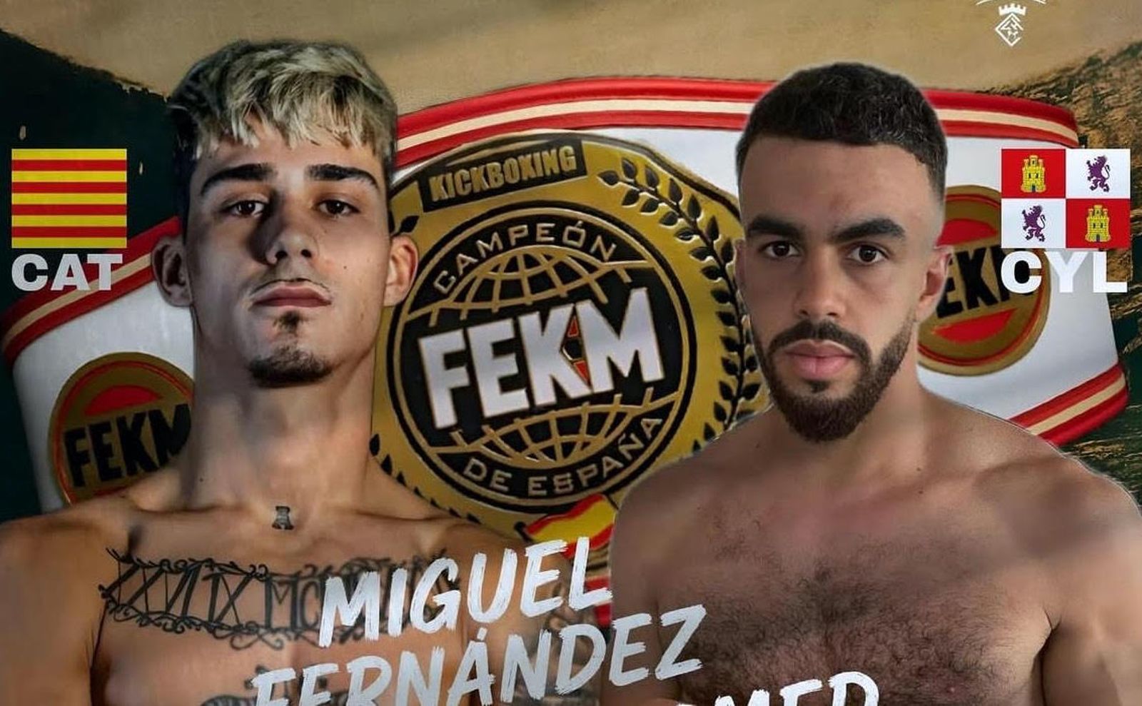Mohamed Reda peleará por el título profesional de Campeón de España K1-FEKM