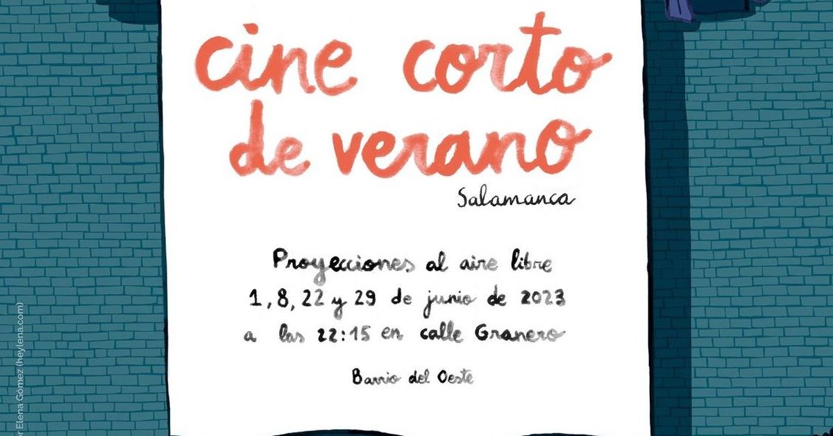 La nueva edición del Cine Corto de Verano regresa el 1 de junio al barrio del Oeste arranca