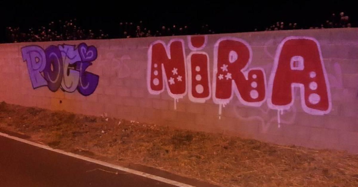 Cazan in fraganti a dos prolíferos grafiteros en Zamora capital