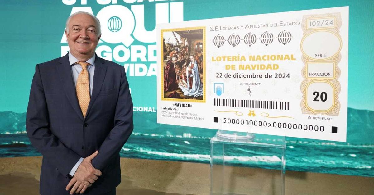 Loterías anuncia que ya está a la venta la Lotería de Navidad