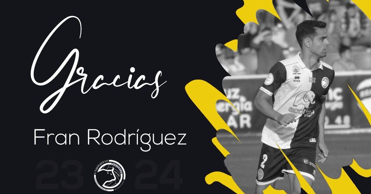 Otra baja más en Unionistas: Fran Rodríguez deja el club