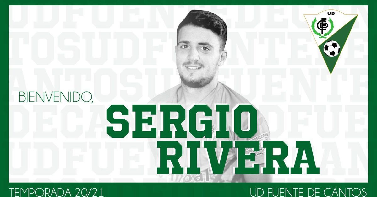 Sergio Rivera firma por el UD Fuente de Cantos
