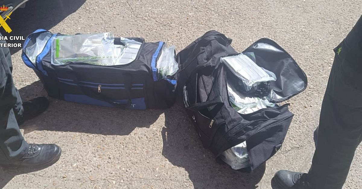 A prisión el detenido con más de 76 kilos de hachís en Navacarros