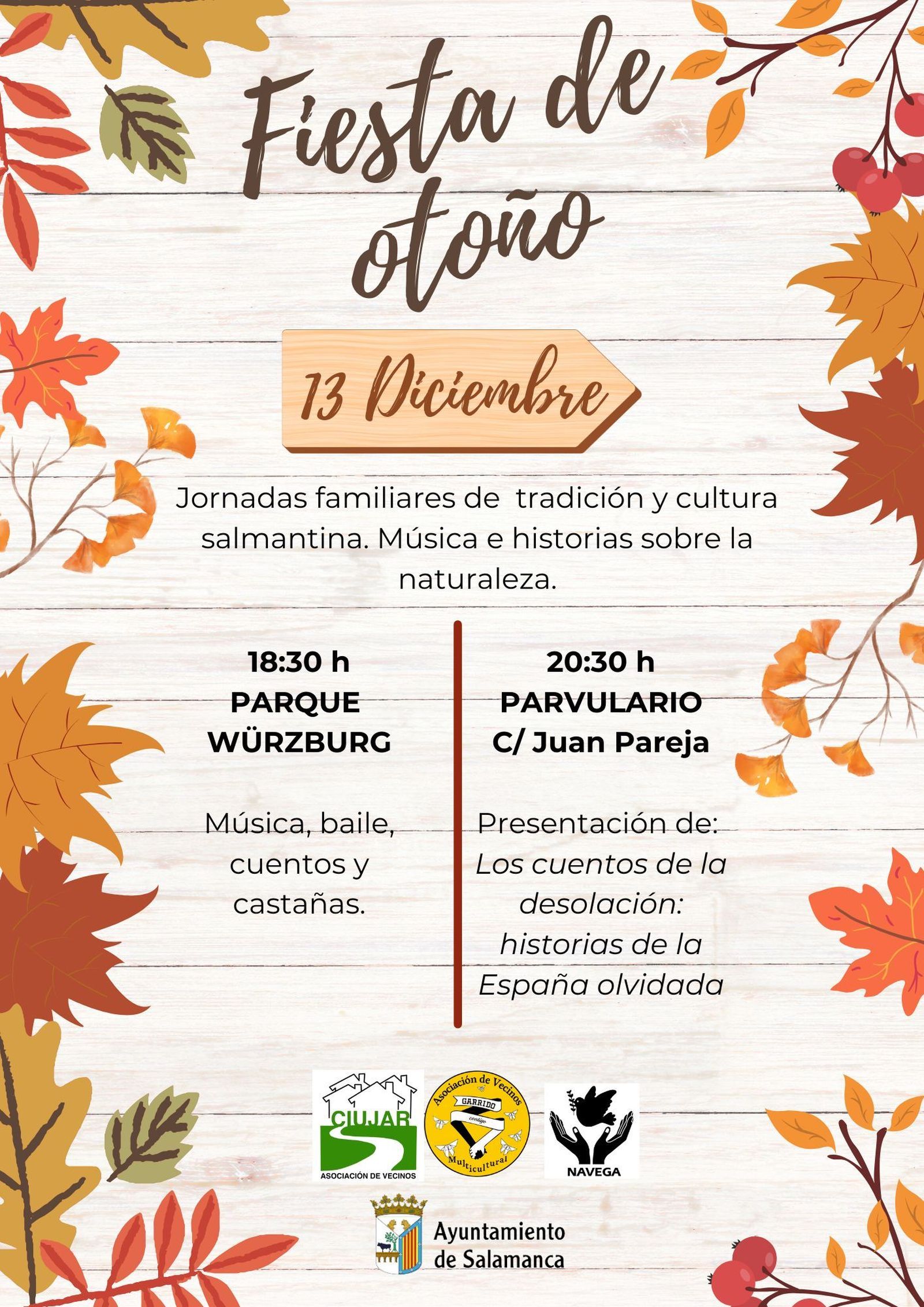 Garrido acoge su 'Fiesta de otoño'
