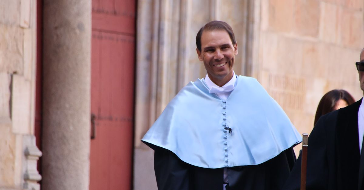 Rafa Nadal recuerda su doctor 'honoris causa' por la Universidad de ...
