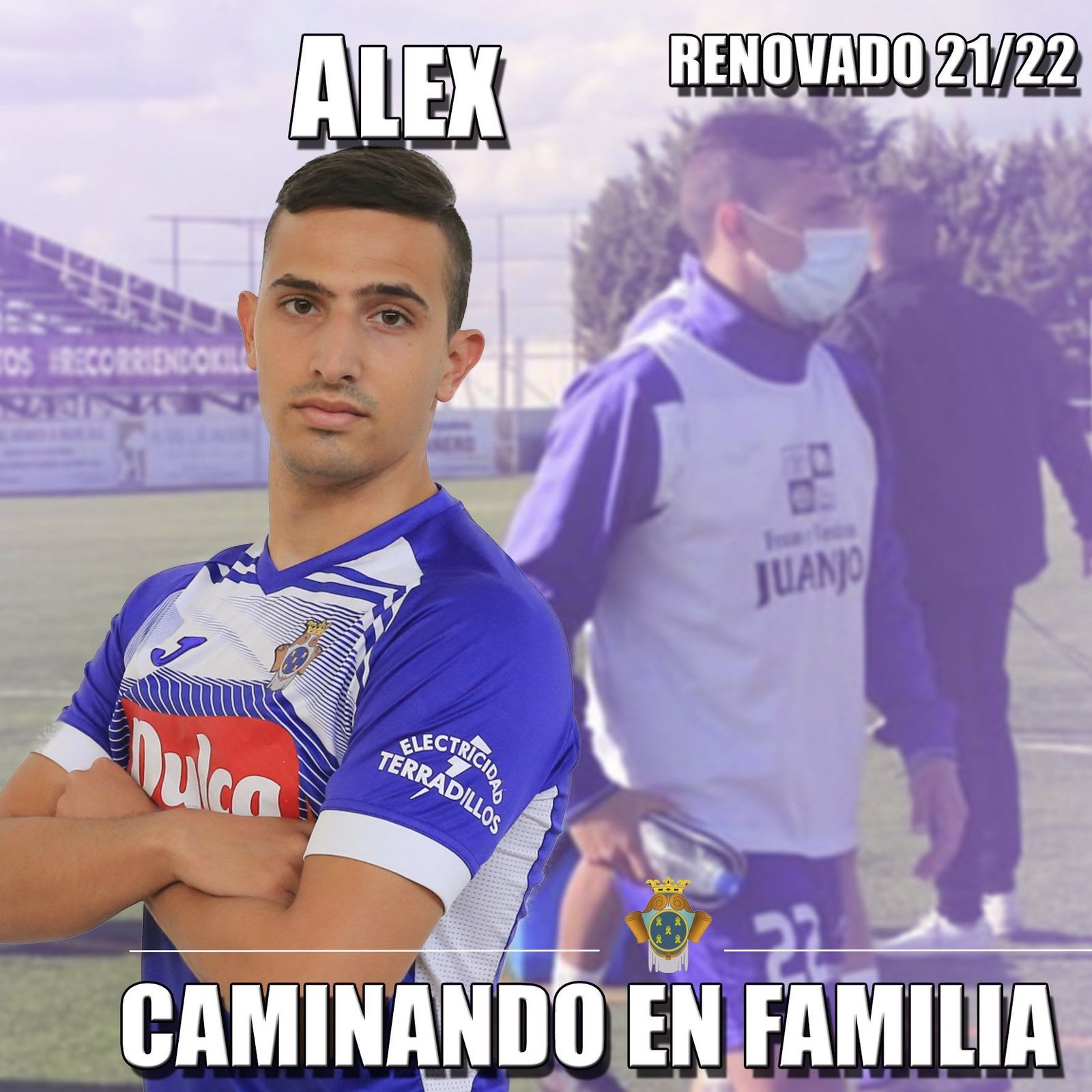 Álex Álvarez firma su renovación con el Peñaranda