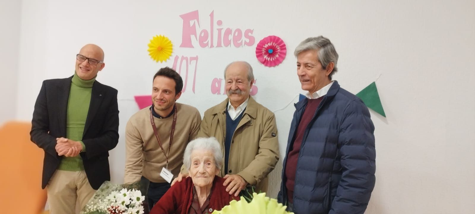Santa Marta homenaje a María Agustina por su 107 cumpleaños