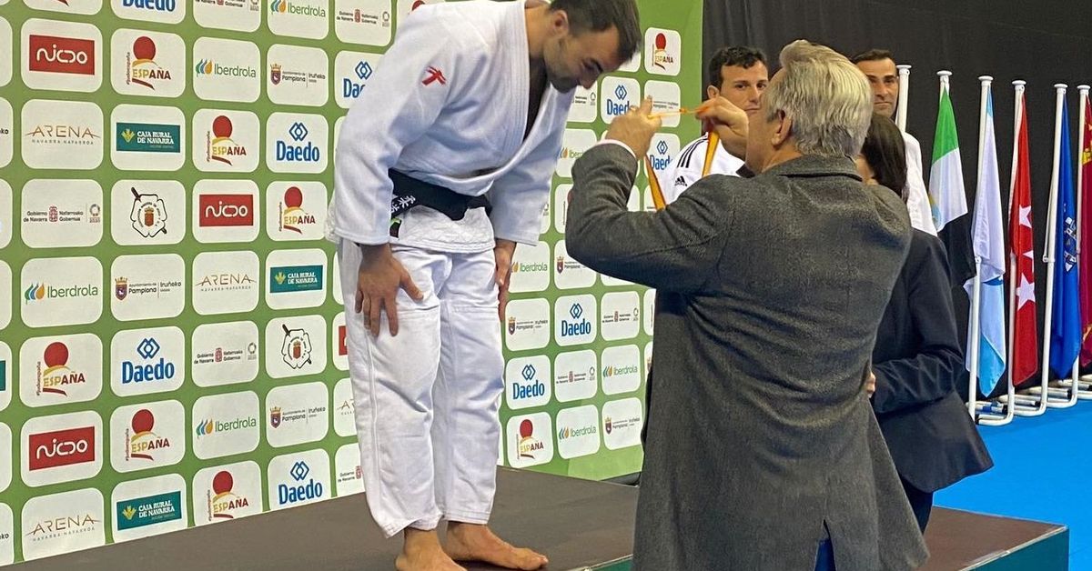 El salmantino Israel del Olmo se alza con la victoria en el campeonato de España Master de Judo