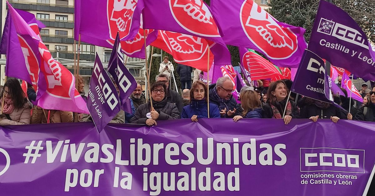 CCOO y UGT se unen en Zamora en un 8-M muy reivindicativo en la ...